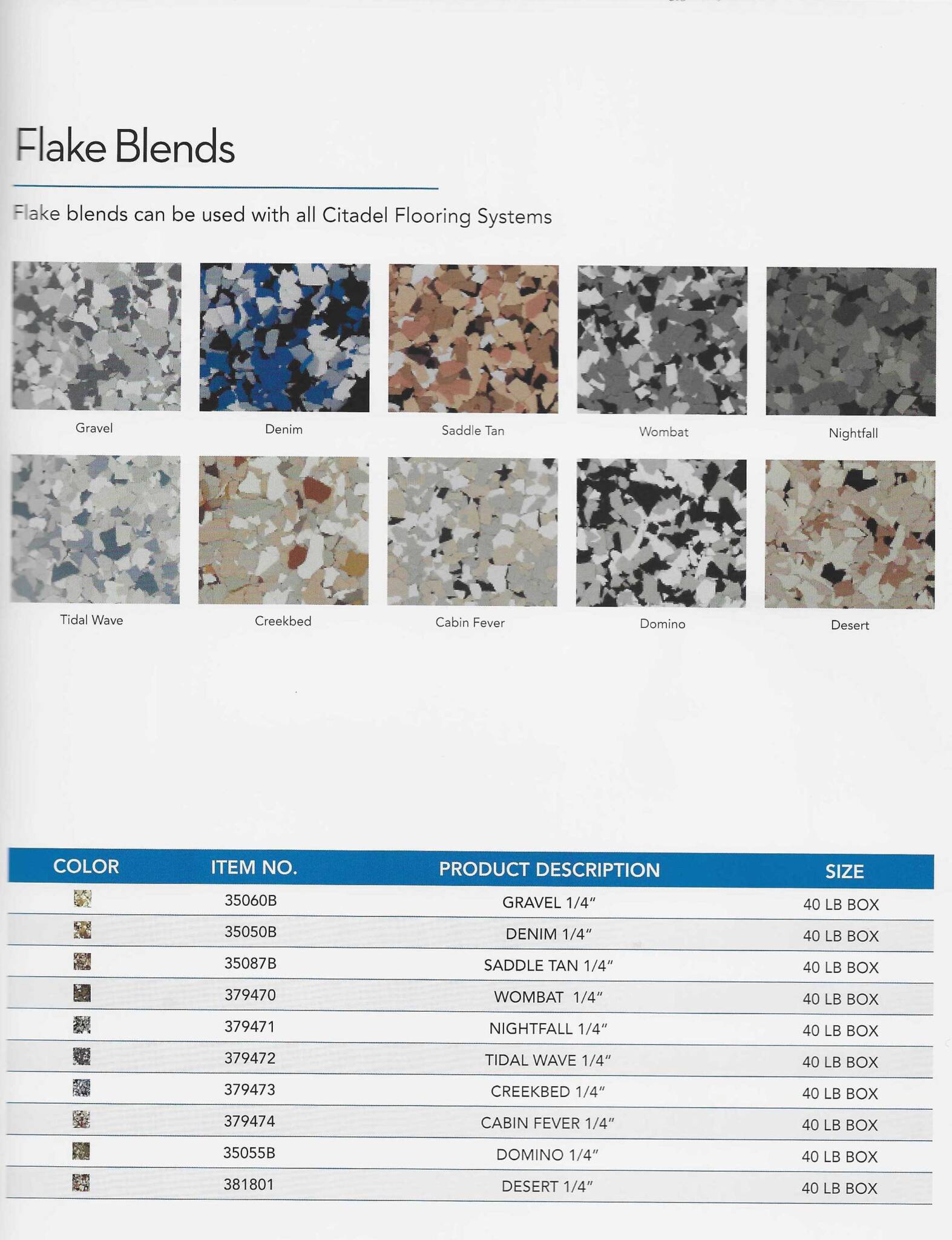 Epoxy Flake System – C&W Systems, LLC